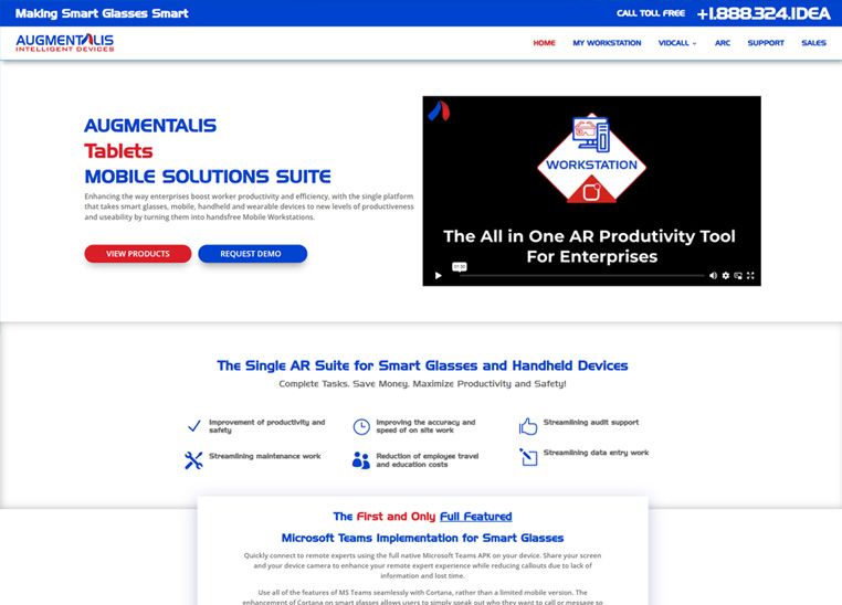 Mobile Workstation – for Android powered AR smart glasses - Drish Infotech