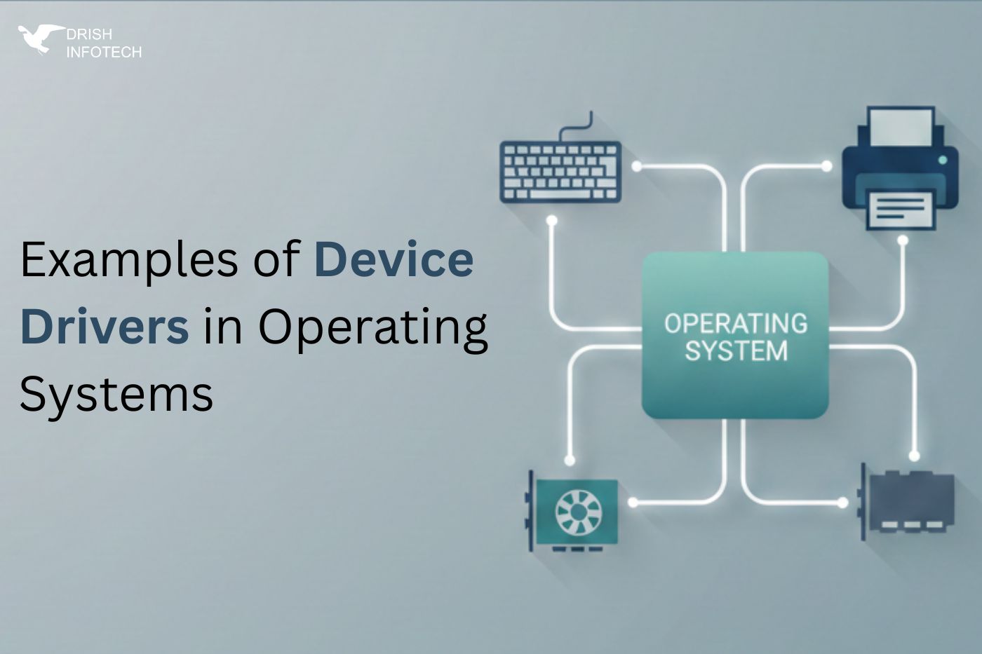 Examples of Device Drivers in Operating Systems - Drish Infotech
